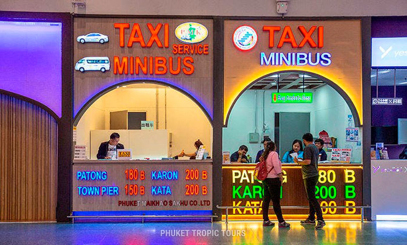 Phuket Transportation: How to Get From/To Phuket Airport