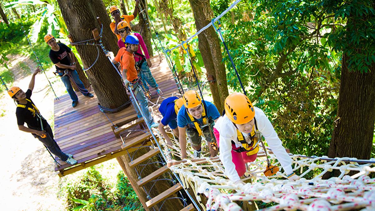 Flying Hanuman Phuket ☀ The Best Zipline Activity in Phuket | Video ...